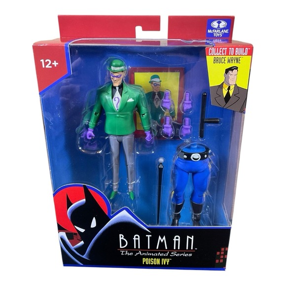 McFarlane Toys | Toys | Dc Batman Btas Riddler Poison Ivy Error Baf ...